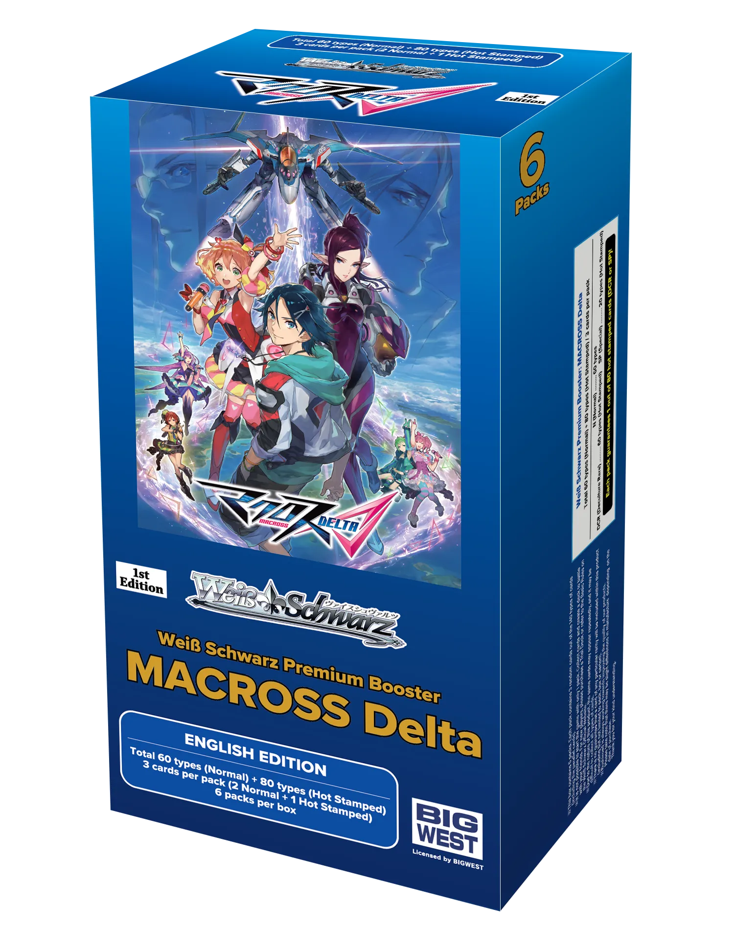 MACROSS Delta Premium Booster Display – ZZGames.dk
