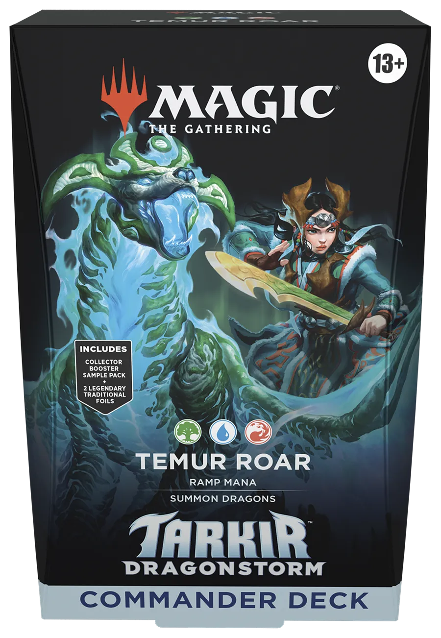 Temur Roar - Tarkir: Dragonstorm Commander Deck – ZZGames.dk