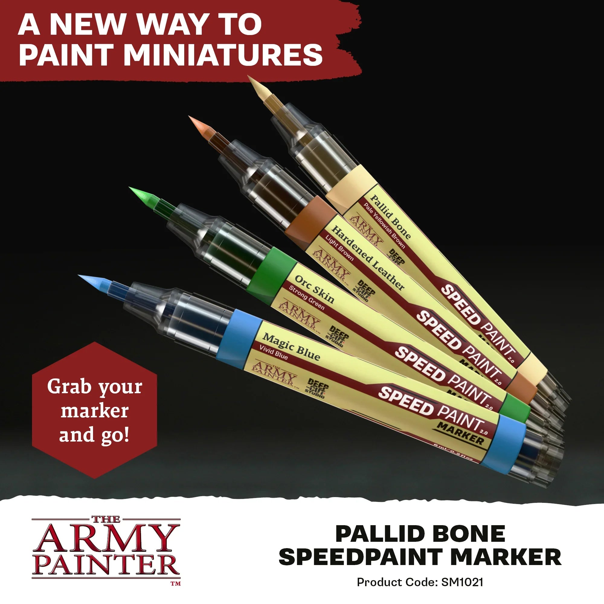Speedpaint Marker - Pallid Bone – ZZGames.dk