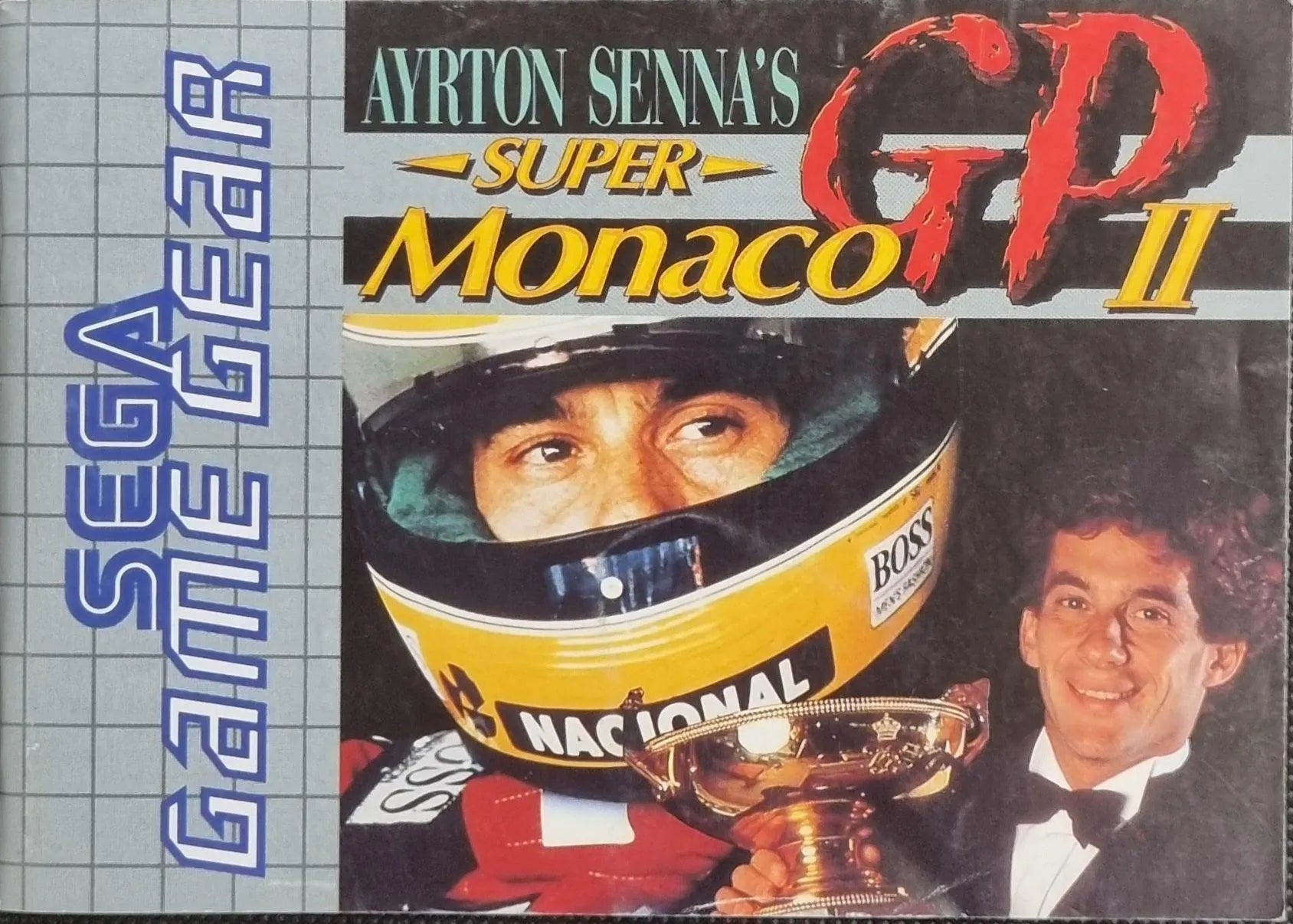 Ayrton Senna's Super Monaco GP 2 manual – ZZGames.dk