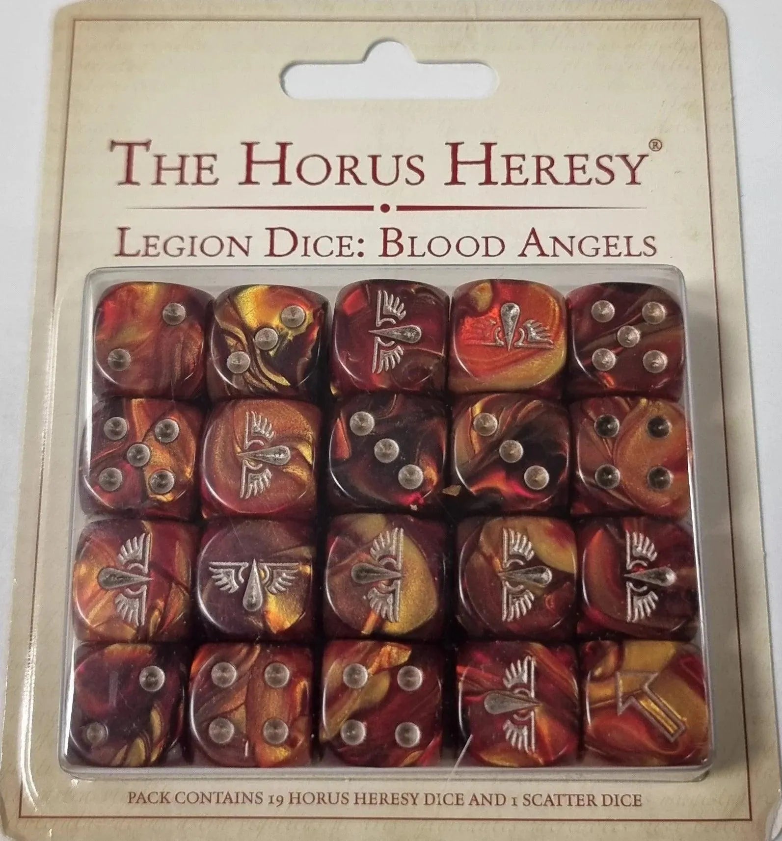 Legion Dice: Blood Angels | The Horus Heresy – ZZGames.dk