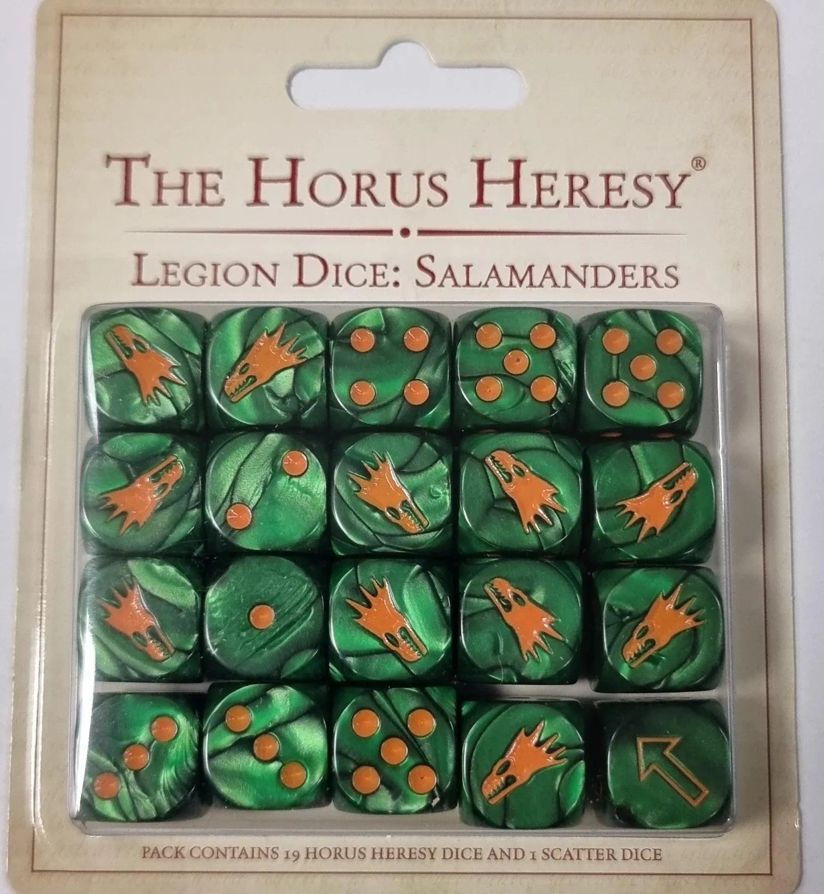 Legion Dice: Salamanders | The Horus Heresy – ZZGames.dk
