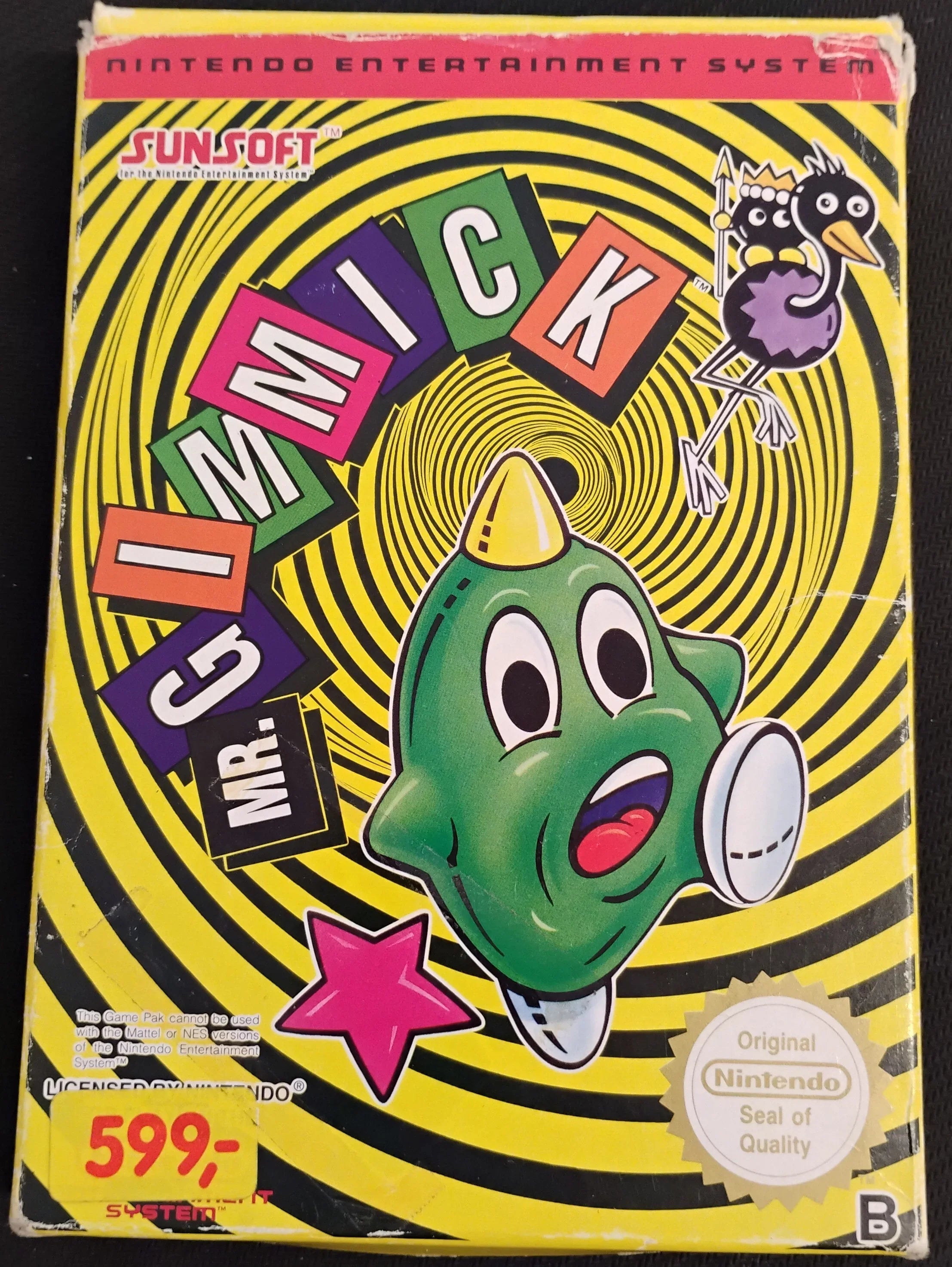 Mr. Gimmick i æske (SCN) – ZZGames.dk