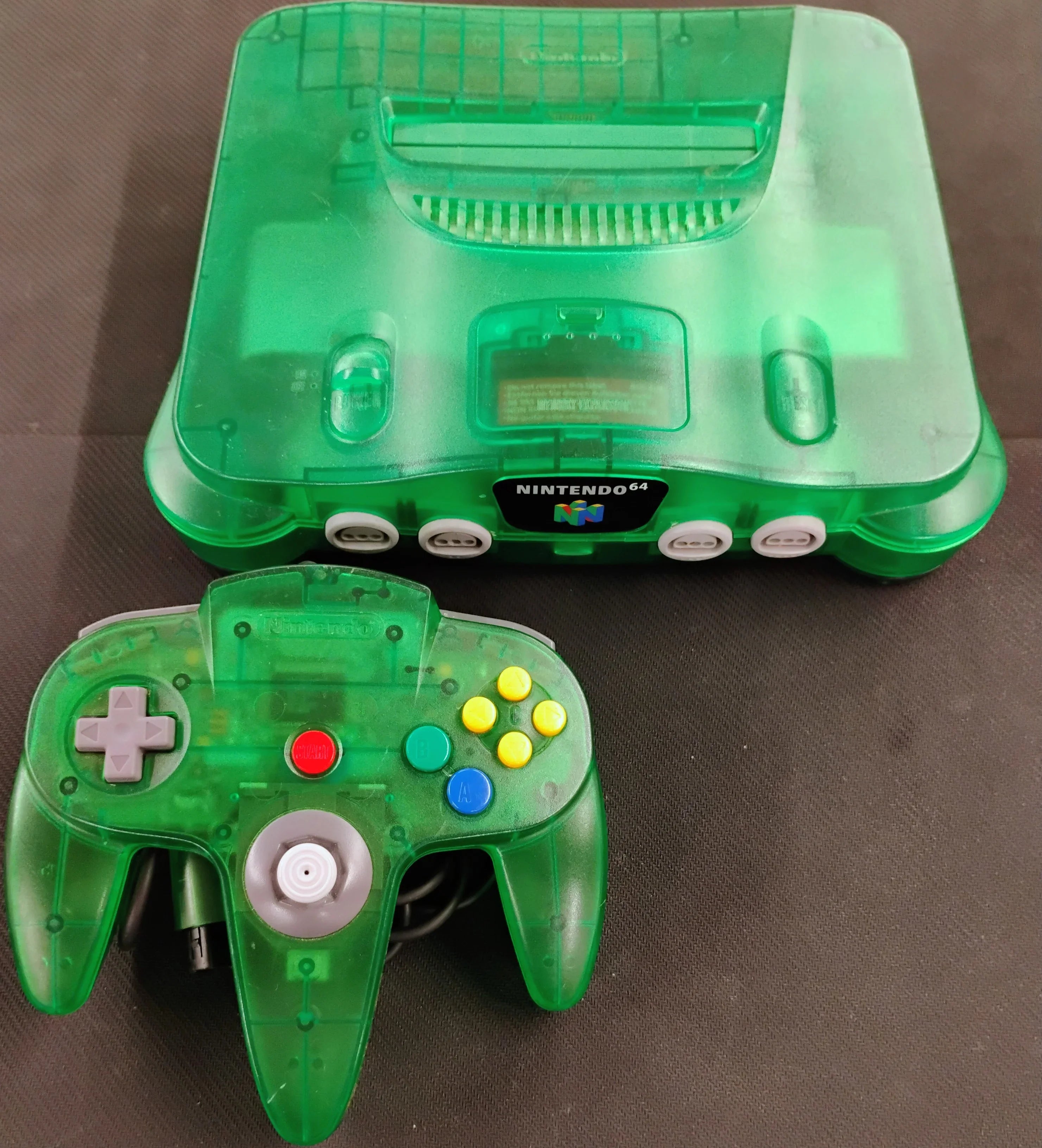 N64 Konsol (Jungle Green) – ZZGames.dk