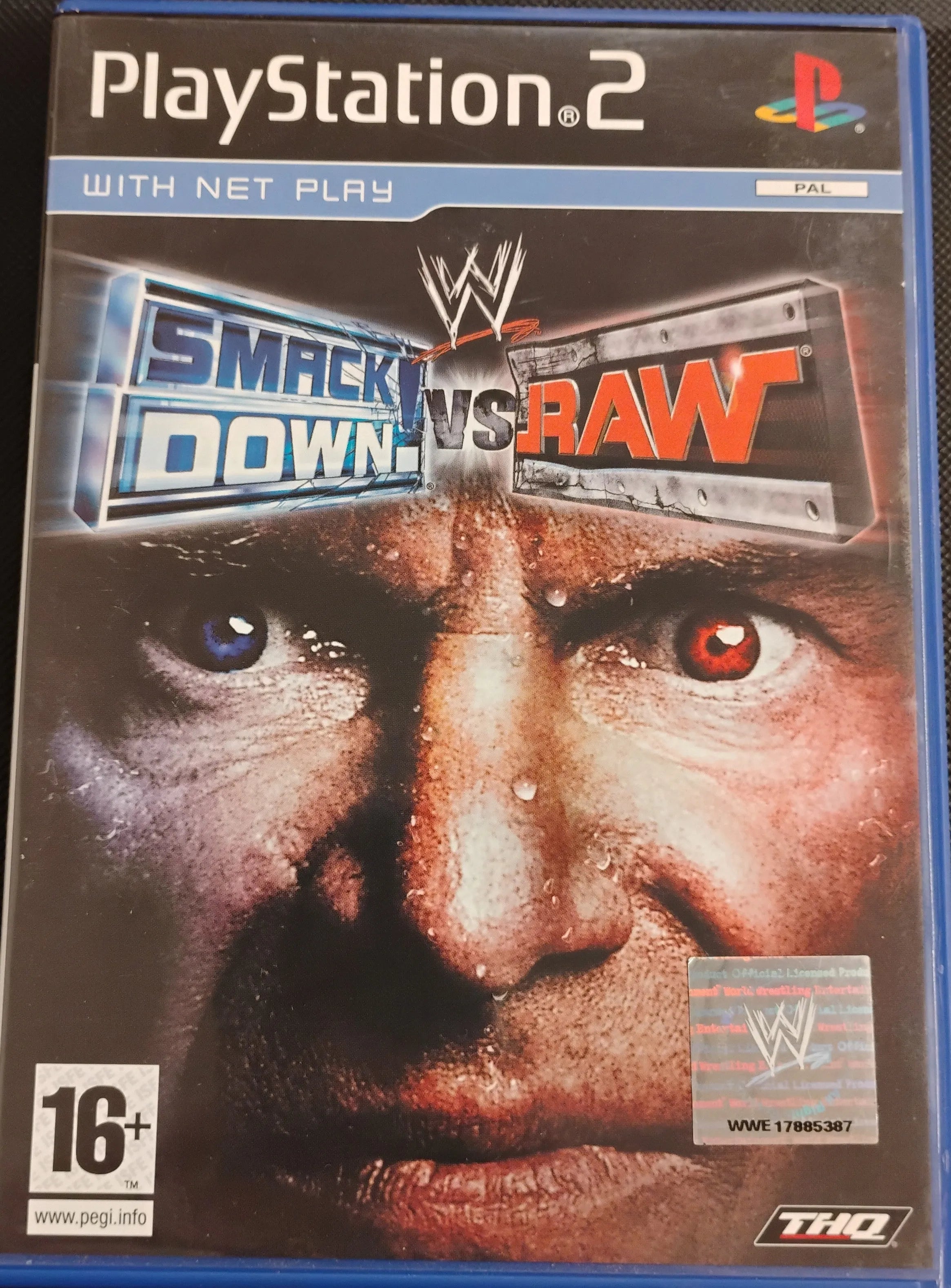 SmackDown! Vs. Raw (U. manual) – ZZGames.dk